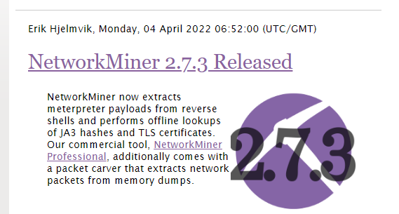 TryHackMe NetworkMiner — Task Tool Overview Task Version , 49% OFF