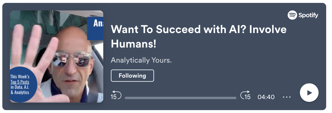 Why Machine Learning Won’t Work Without Humans… | by Bruno Aziza | Analytically Yours | Medium