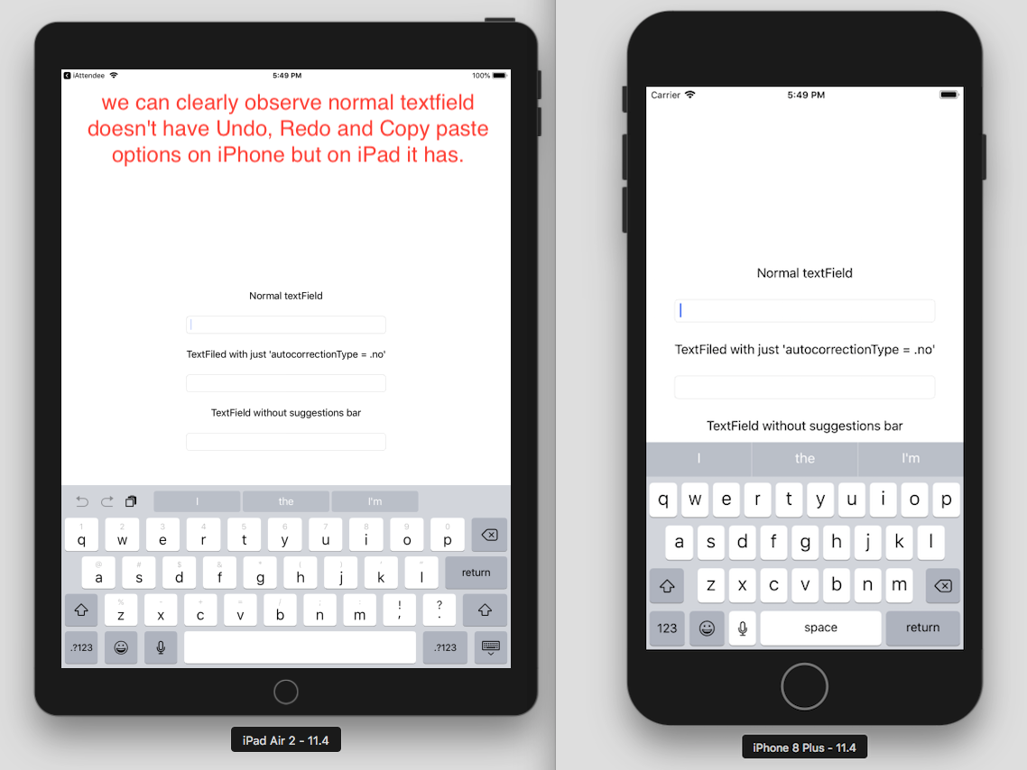 How to remove/hide Undo, Redo, Copy & Paste suggestion bar from the top of keyboards for ...