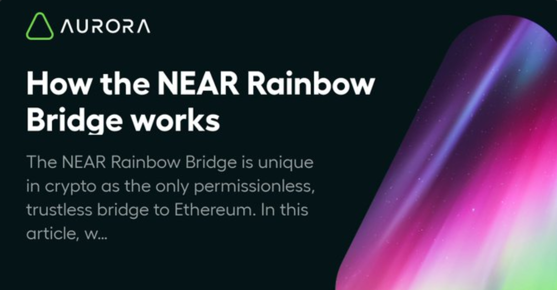 ¿Cómo funciona el Rainbow Bridge de NEAR? | by NEAR Hispano | NEAR ...