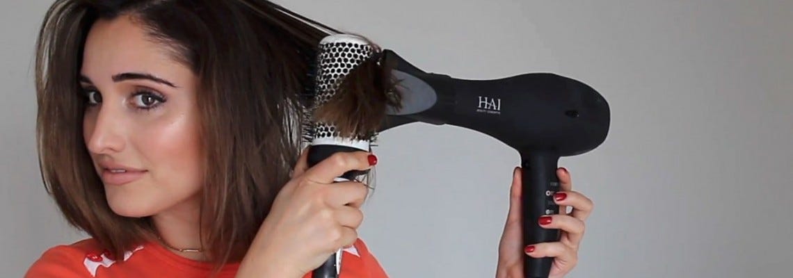 The Origin Of The Hairdryer. In the past washing your hair was… | by ...