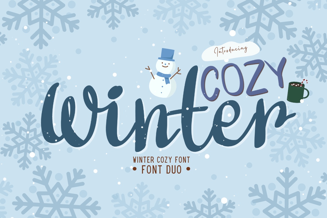 Cozy Winter Font - Nebulacraft - Medium