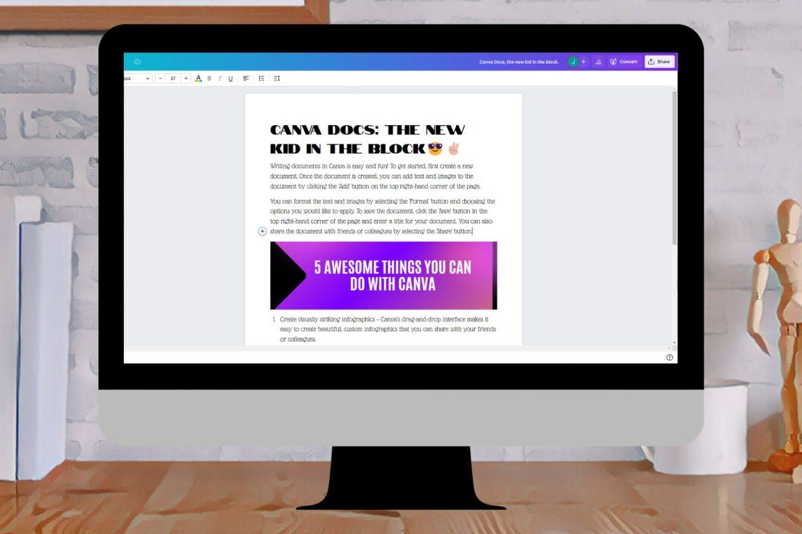 There was Canva, and now there’s Canva Docs. | by Jerikho Jordan | Medium