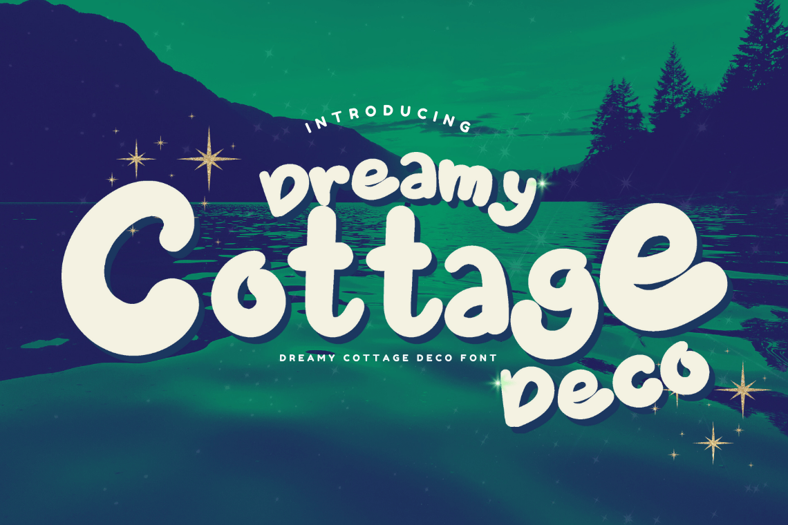 Dreamy Cottage Deco Font | by Miamarvel | May, 2024 | Medium