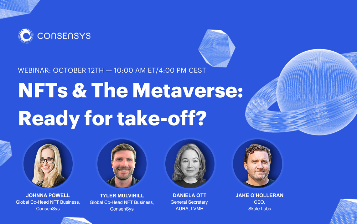 Tham Gia Cùng Jack, ConsenSys Và AURA Để Trò Chuyện Về NFT Và Metaverse ...