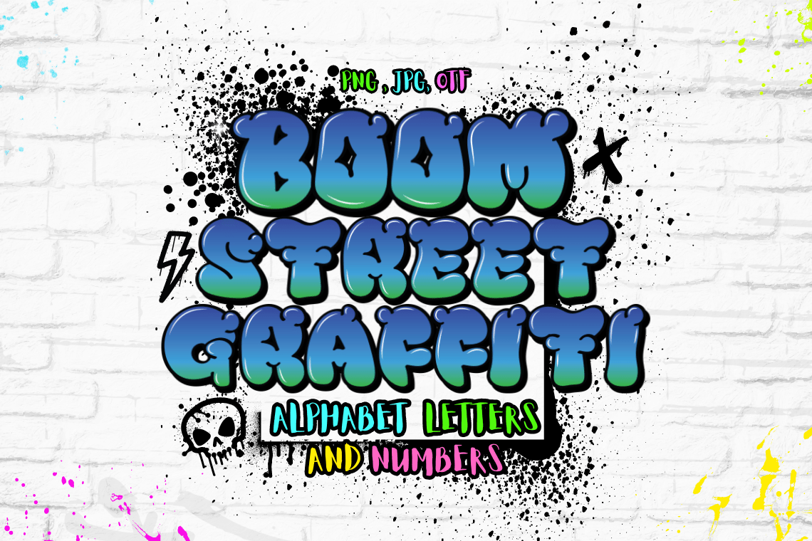 Boom Street Graffiti Font (Colorful Fonts) | by Bytebelle | Apr, 2024 ...