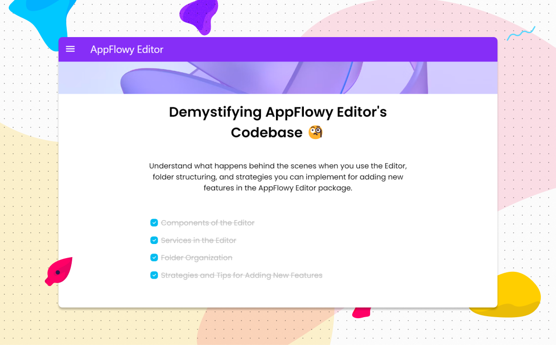 Demystifying AppFlowy Editor’s Codebase | by AppFlowy.IO | Medium