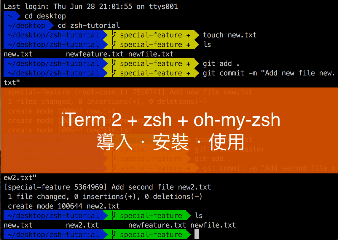 Mac酷炫Terminal 樣式 iTerm2 + oh-my-zsh | by Spencer Wang | Medium