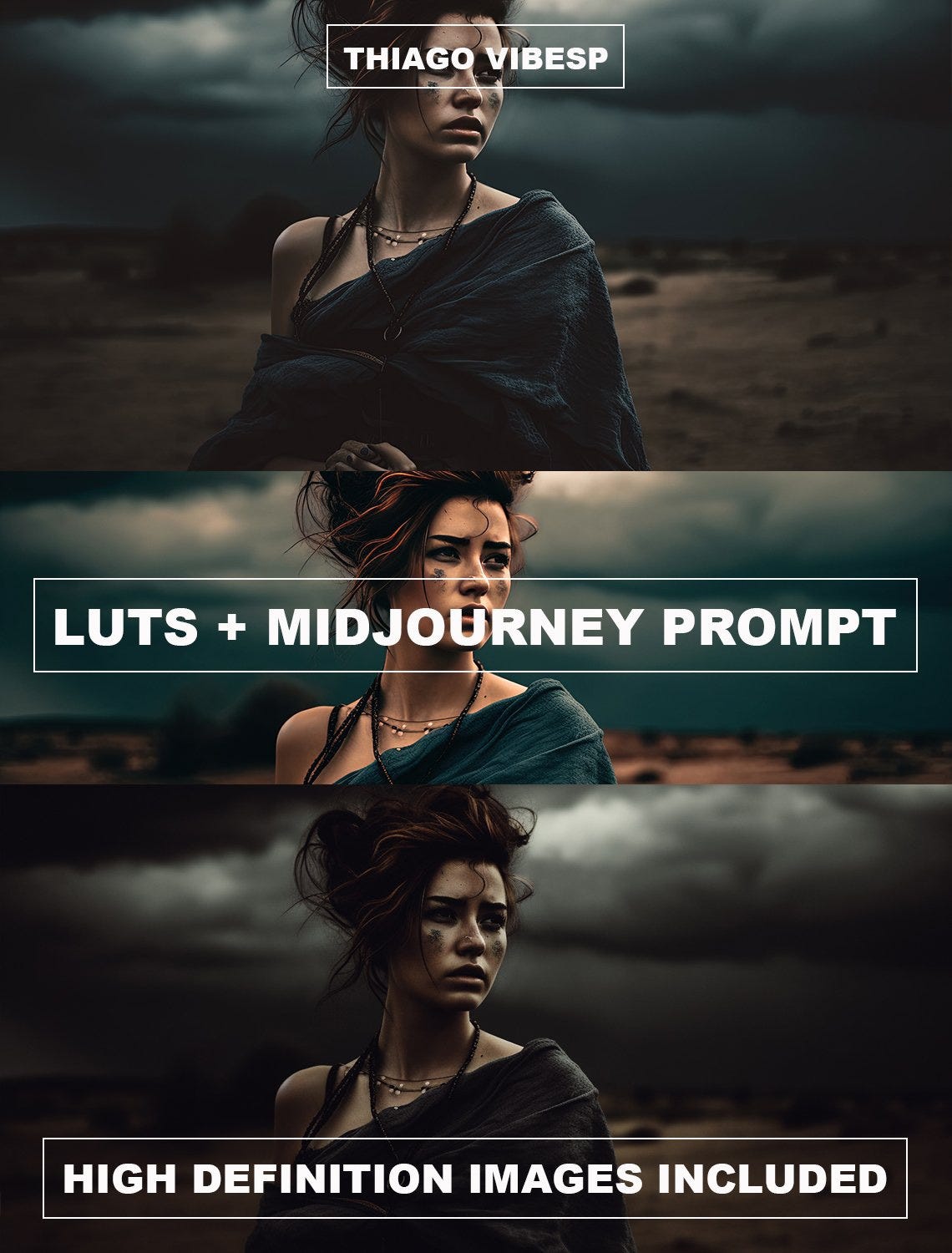 AI Art + Midjourney Prompt + Film LUTs - Thiago Vibesp - Medium