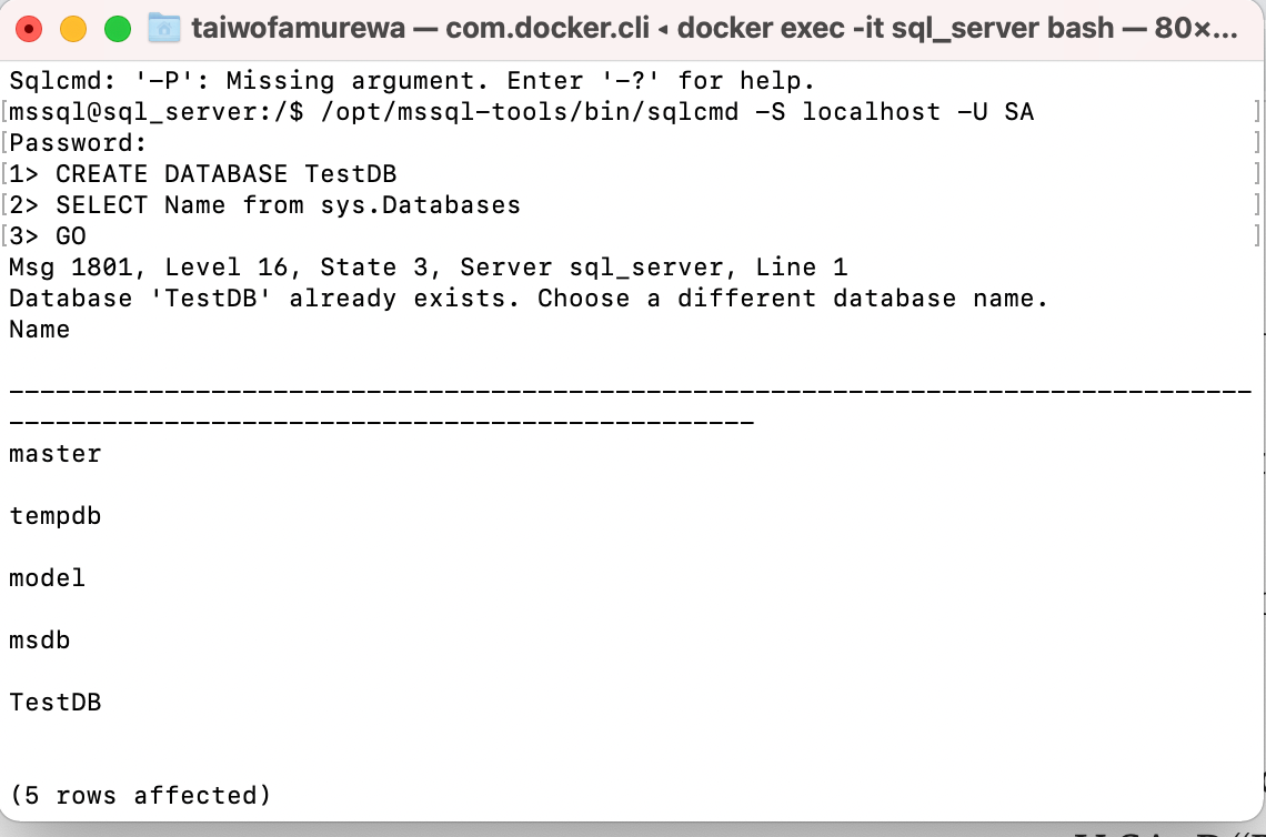 How to install Microsoft SQL Server on a Macbook | by datCodeGuru | Medium