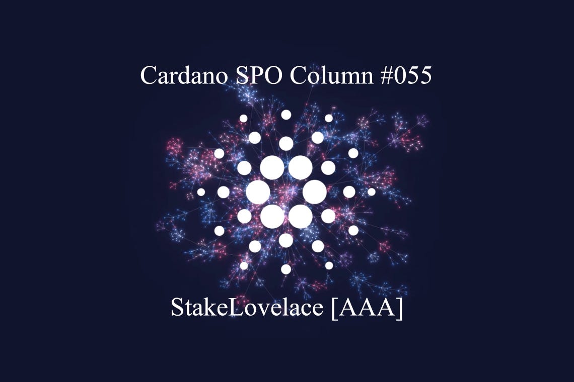 Cardano SPO Column #055: StakeLovelace [AAA] | by Patryk | Interviewing Cardano | Medium
