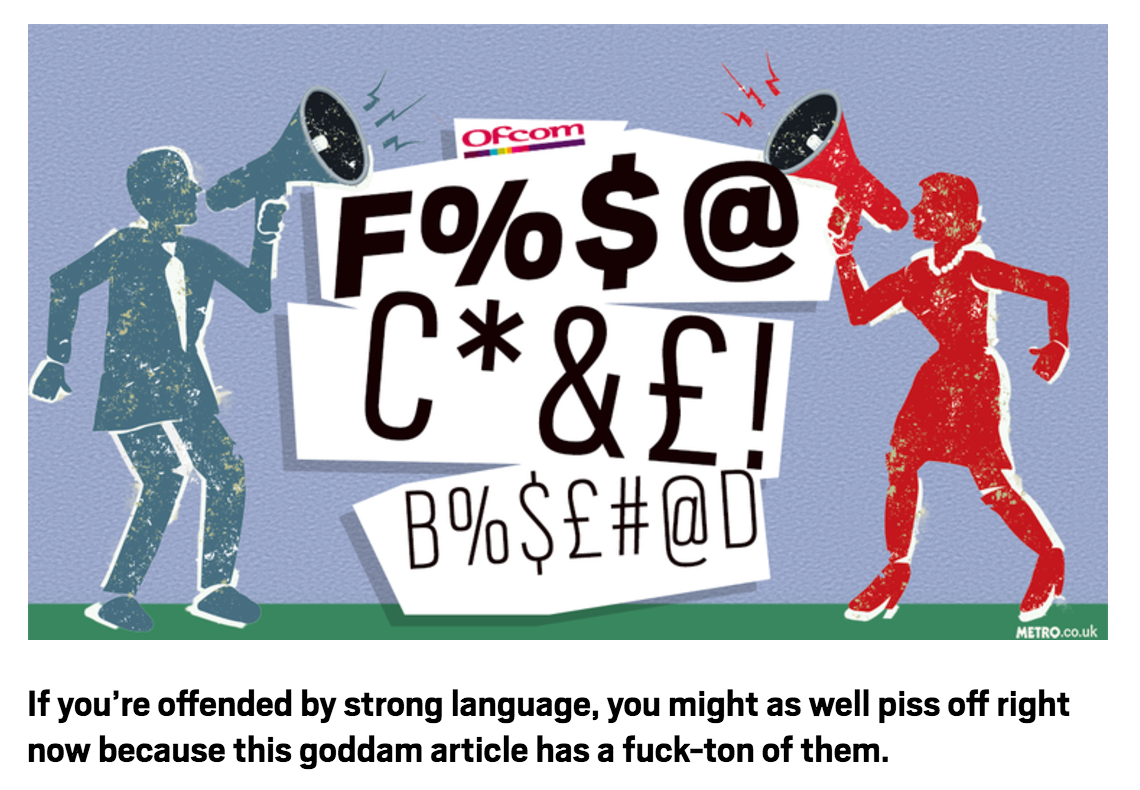 Open your effing data. Warning: this post contains content… | by Peter ...