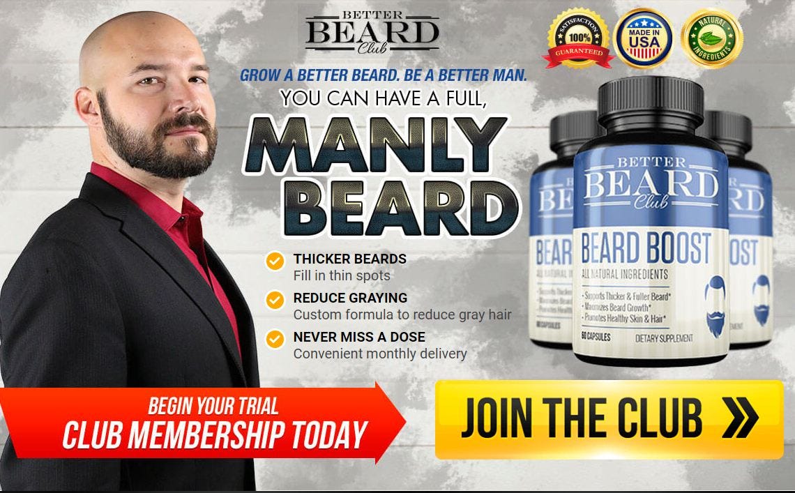Better Beard Club Beard Boost Does Really Works? | by Betterbeard Club ...
