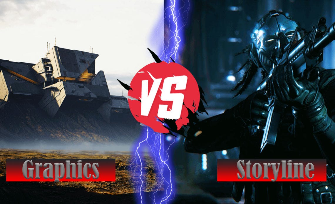 GRAPHICS OR STORY? WHICH IS MORE IMPORTANT IN GAMES? | by Romani | Medium