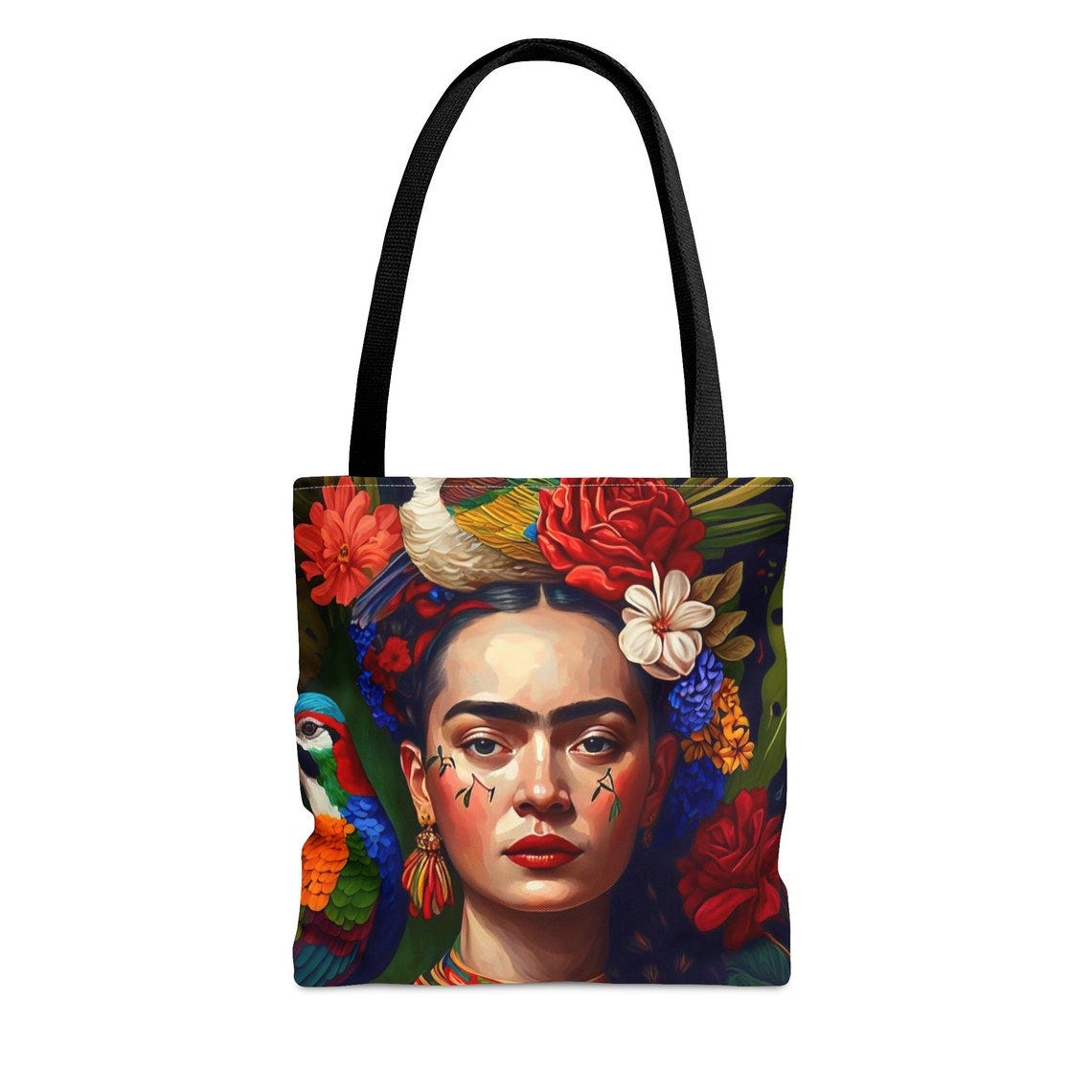 Embrace the Vibrant Art of Frida Kahlo with This Stunning Tote Bag | by Onur Custom Art | Jun ...