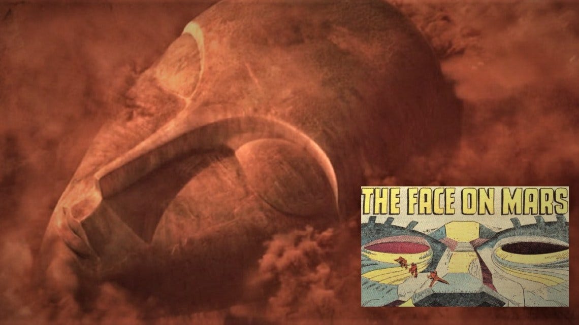 The face of Mars was predicted and drawn in a 1958 comic | by James ...