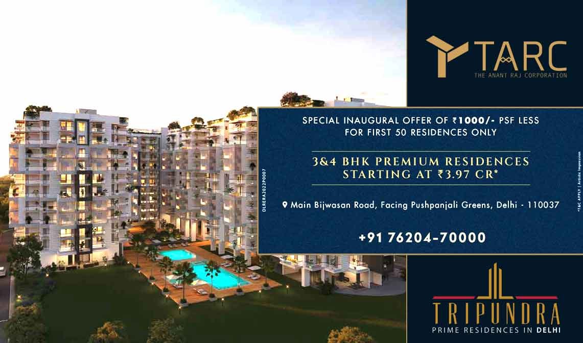 TARC Launches Residential Project in New Delhi ‘TARC Tripundra’ | by ...