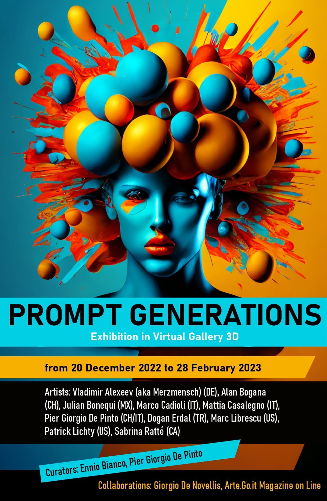 arte.go: “Prompt Generations”. A Virtual Exhibition of AI Art provided ...