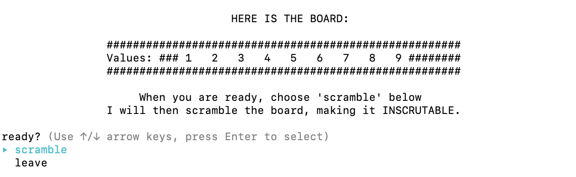 Ruby CLI Game — Inscrutable. Overview | by Jackson Prince | Medium