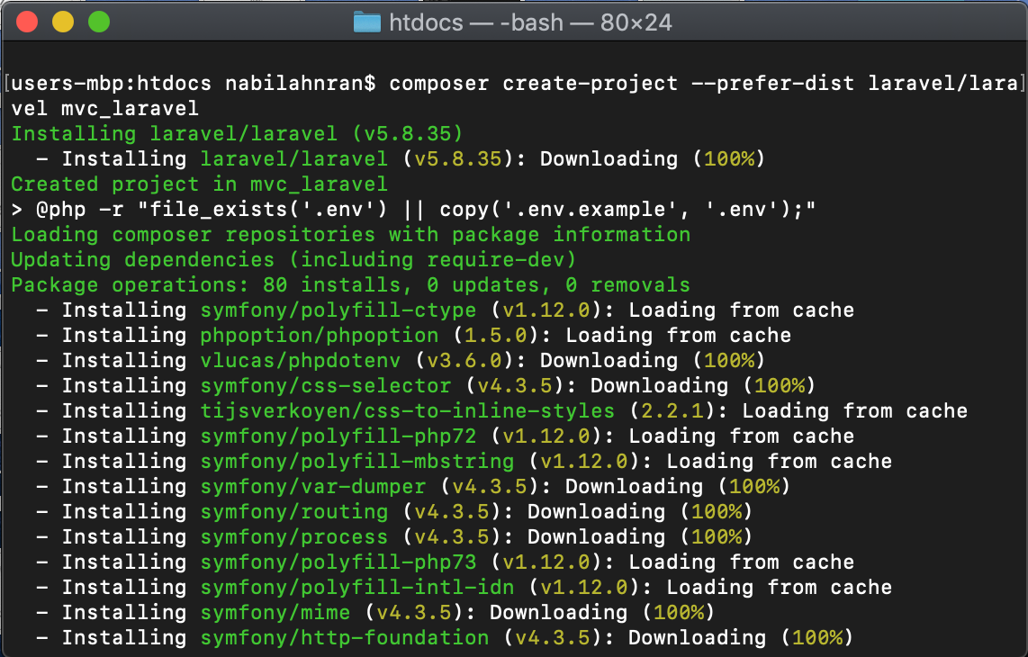 Membuat Model-View-Controller dengan Laravel untuk Menampilkan dan ...