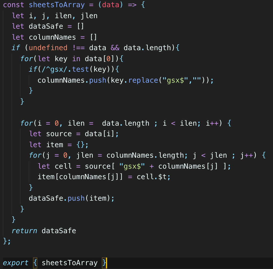 ReactJS Context and Google Sheets Database for tiny complet project ...