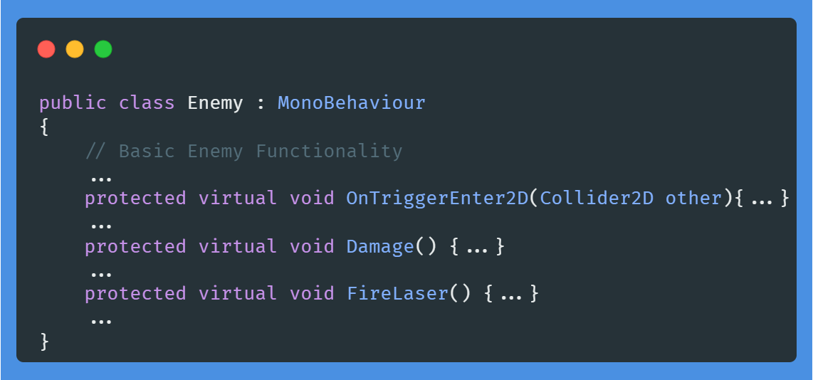 Create New Enemy Types. Create Enemy Types that Fire and Damage… | by Thomas Hall | Medium
