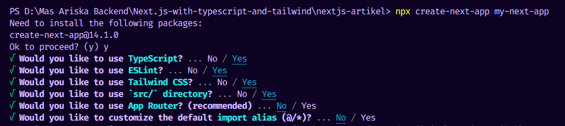Membangun Aplikasi Web dengan Next.js dan TypeScript | by Naufalirsd | Medium
