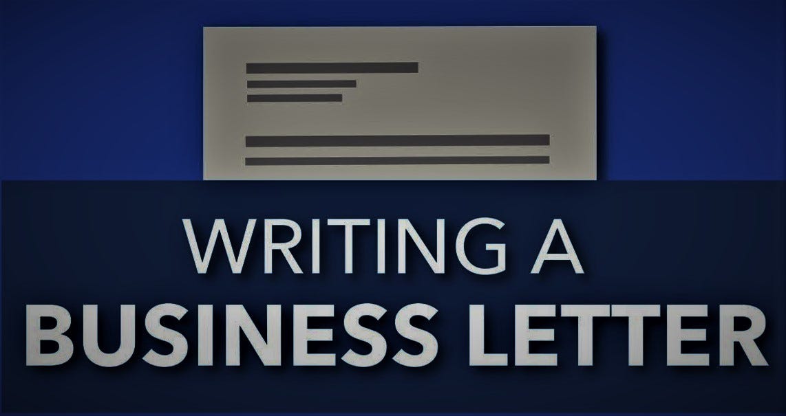The Seven Vital Parts of a Business Letter | by Patrick Mutabazi | Medium