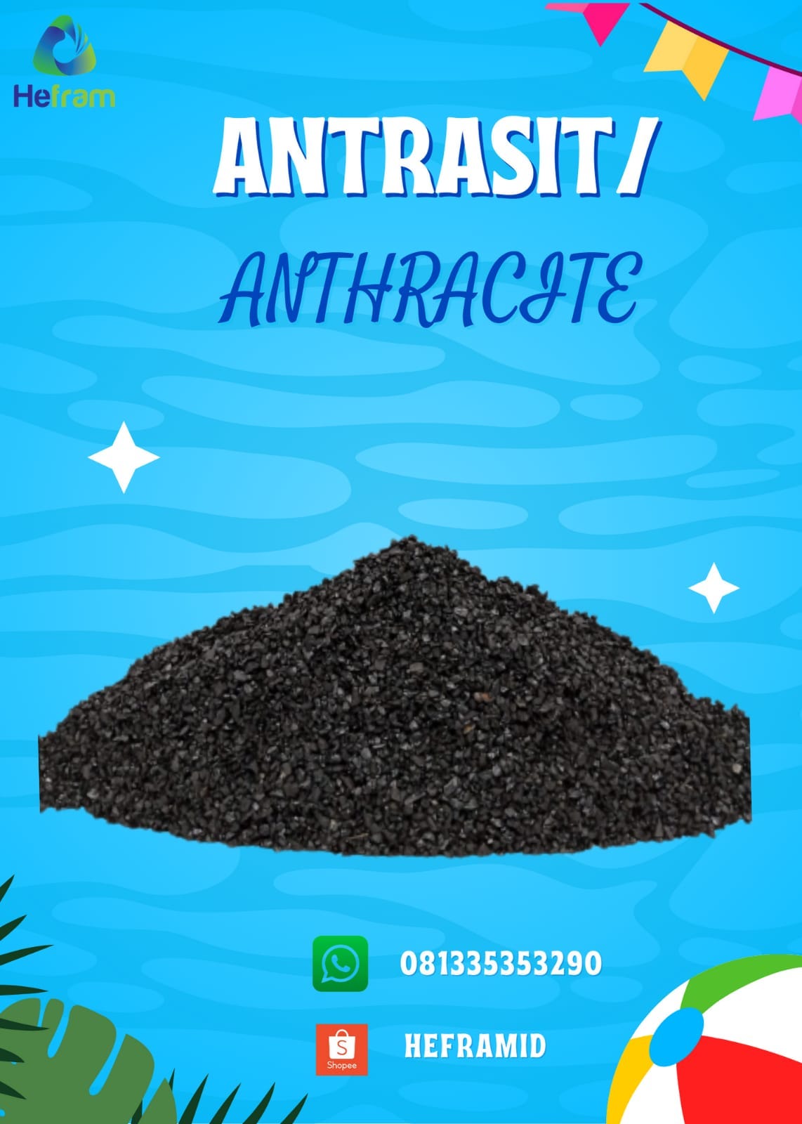 Harga Spesial Awal Bulan Antrasit/Anthracite Solusi Penjernih Air |HUB ...