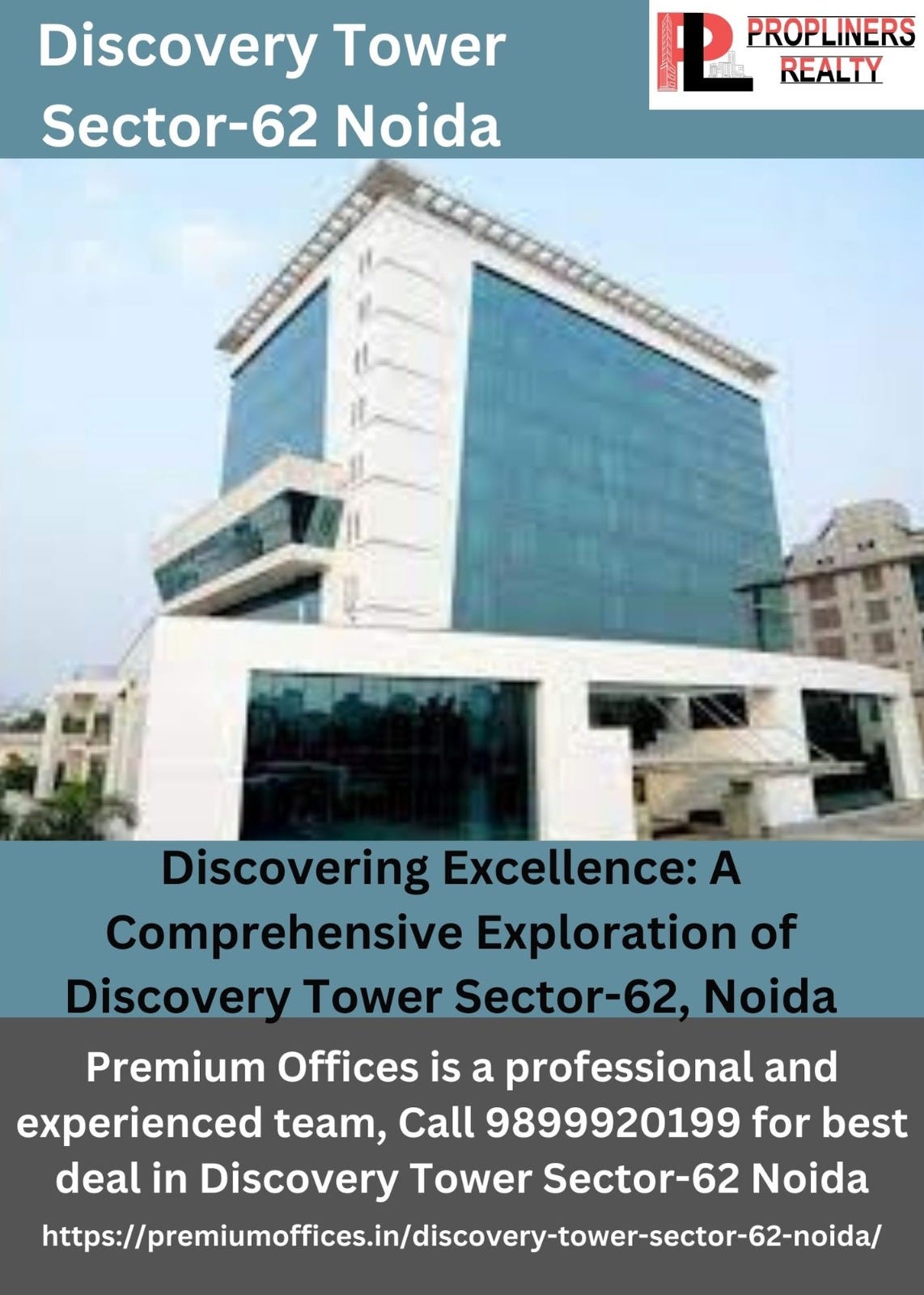 🌟 Discover Your Ideal Workspace at Discovery Tower, Sector-62, Noida! 🏢 ...