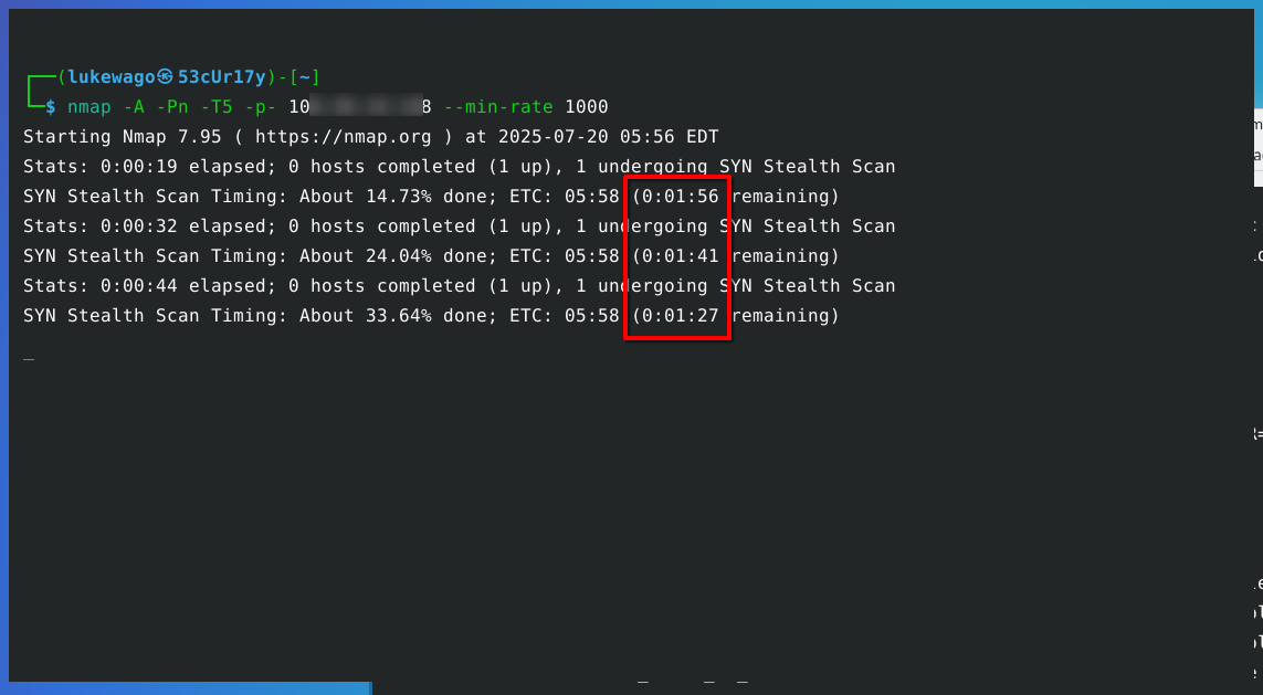 Pros Don’t Use NMAP OR RUSTSCAN, They use this …2026. | by lukewago | Medium
