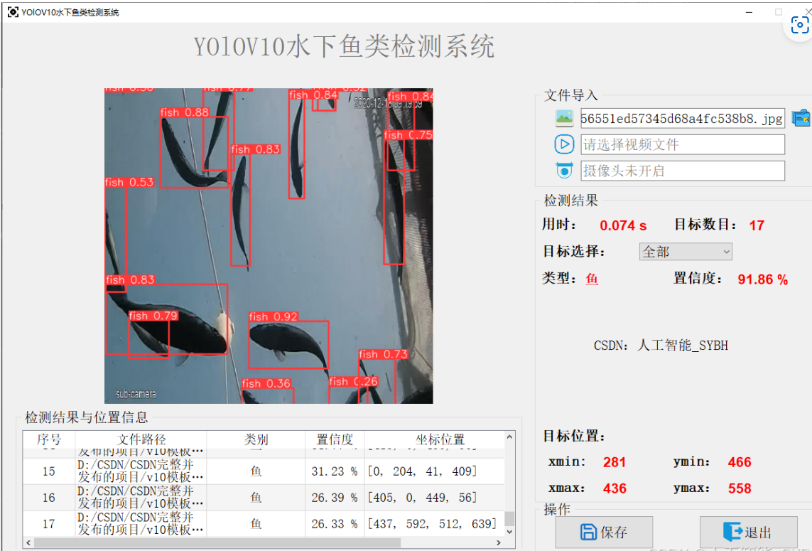 Yolo fish data set + ui interface + model + real-time detection | by PointCloud-Slam-Image-Web3 ...