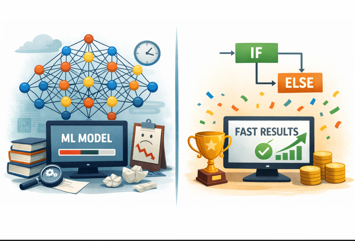 We Replaced Our ML Model With a Simple If-Else. Performance Improved ...