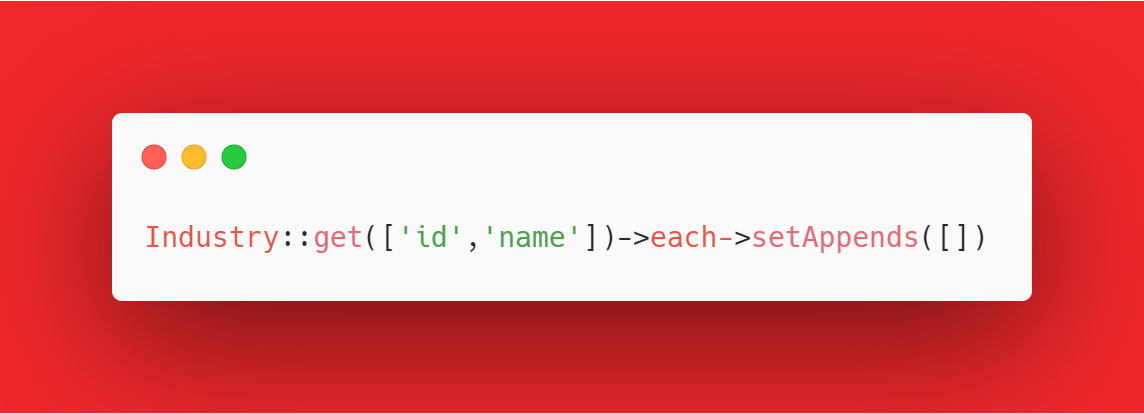 How to ignore appends to in Laravel Eloquent - Shreyansh Panchal - Medium