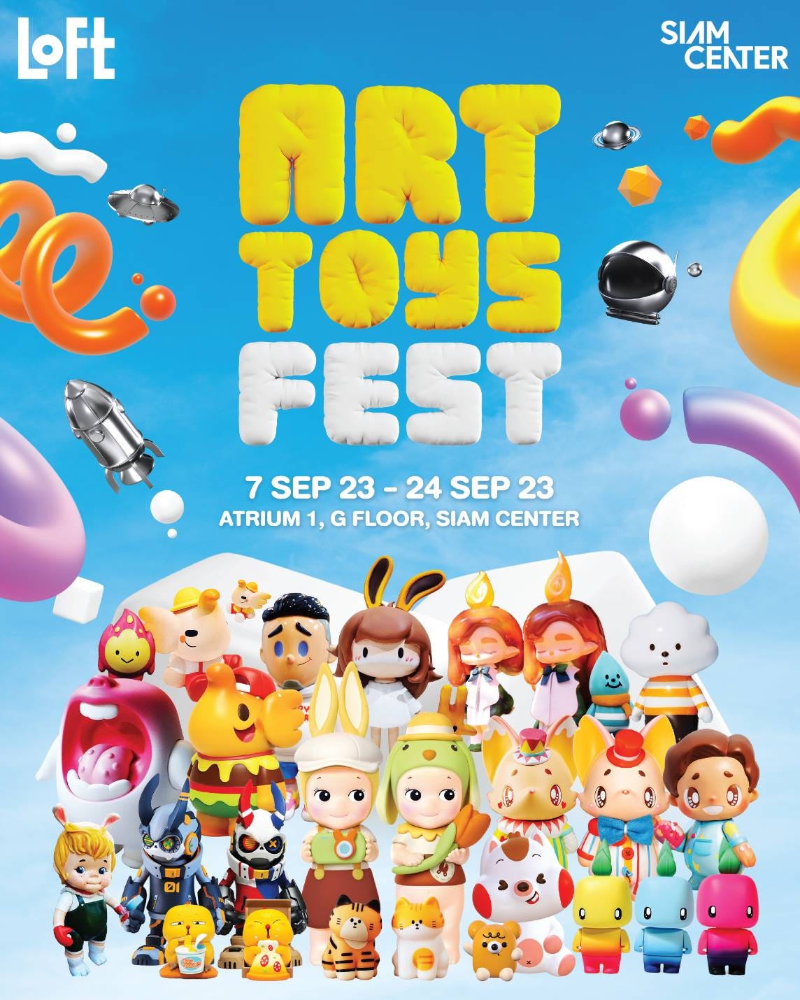 Loft Art Toys Fest, BKK Loft Bangkok และหูยาวตัวน้อยๆ ขอชวนลูกบ้านทุกคนร่วมงาน รวมตัว #คนรัก ...