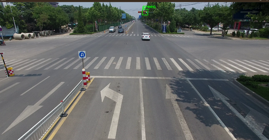 Python-based opencv image processing for color detection of traffic lights at traffic ...