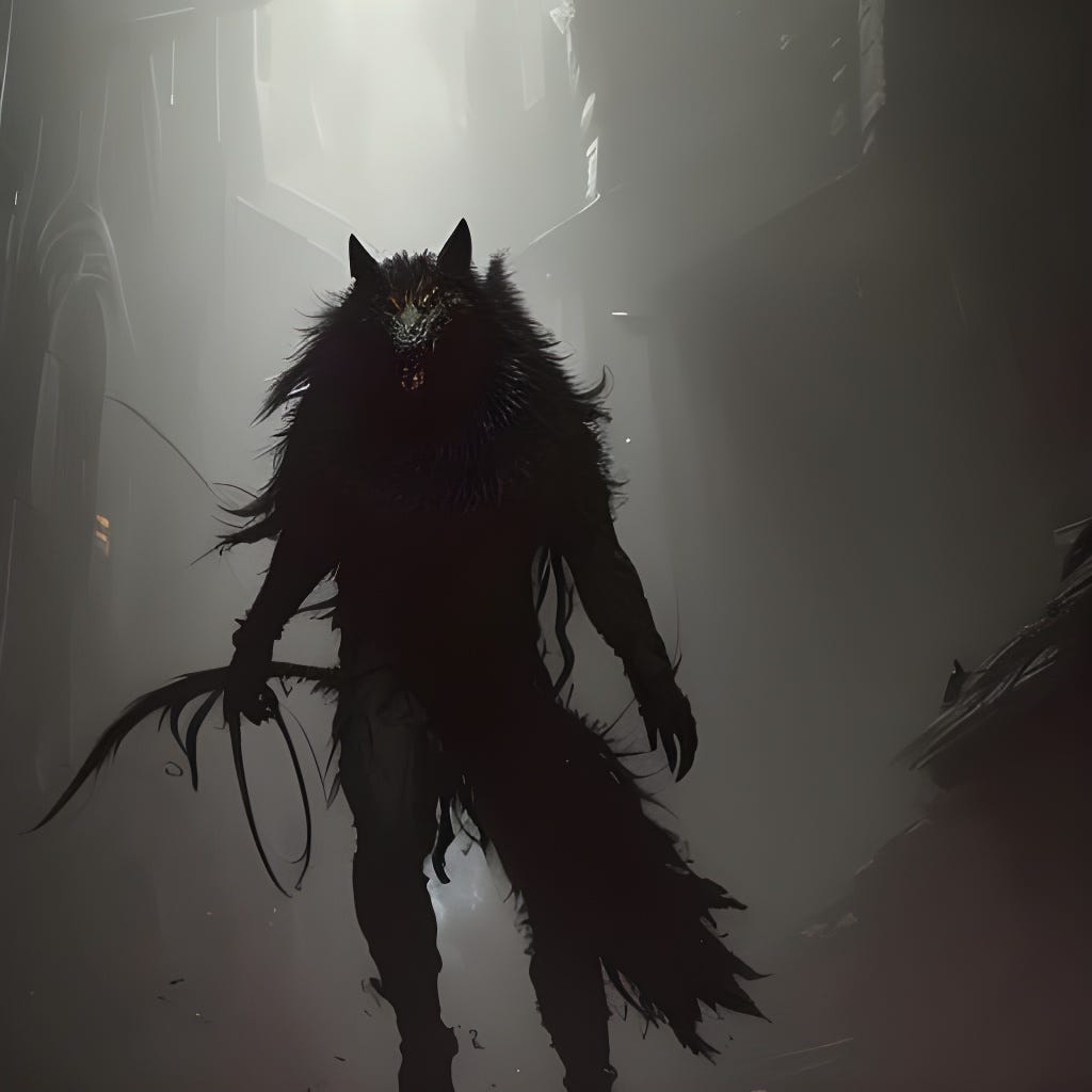 Werewolf Concept Art