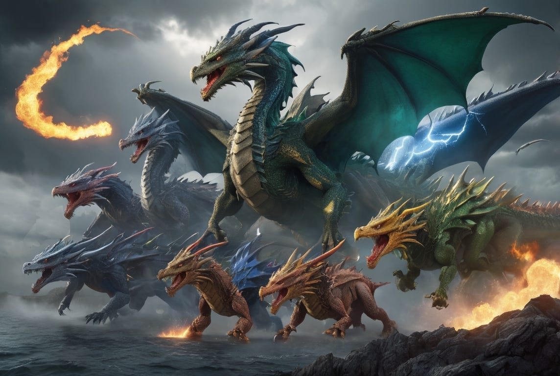 The 12 dragons threatening us all / Medium | The Gentle Revolution
