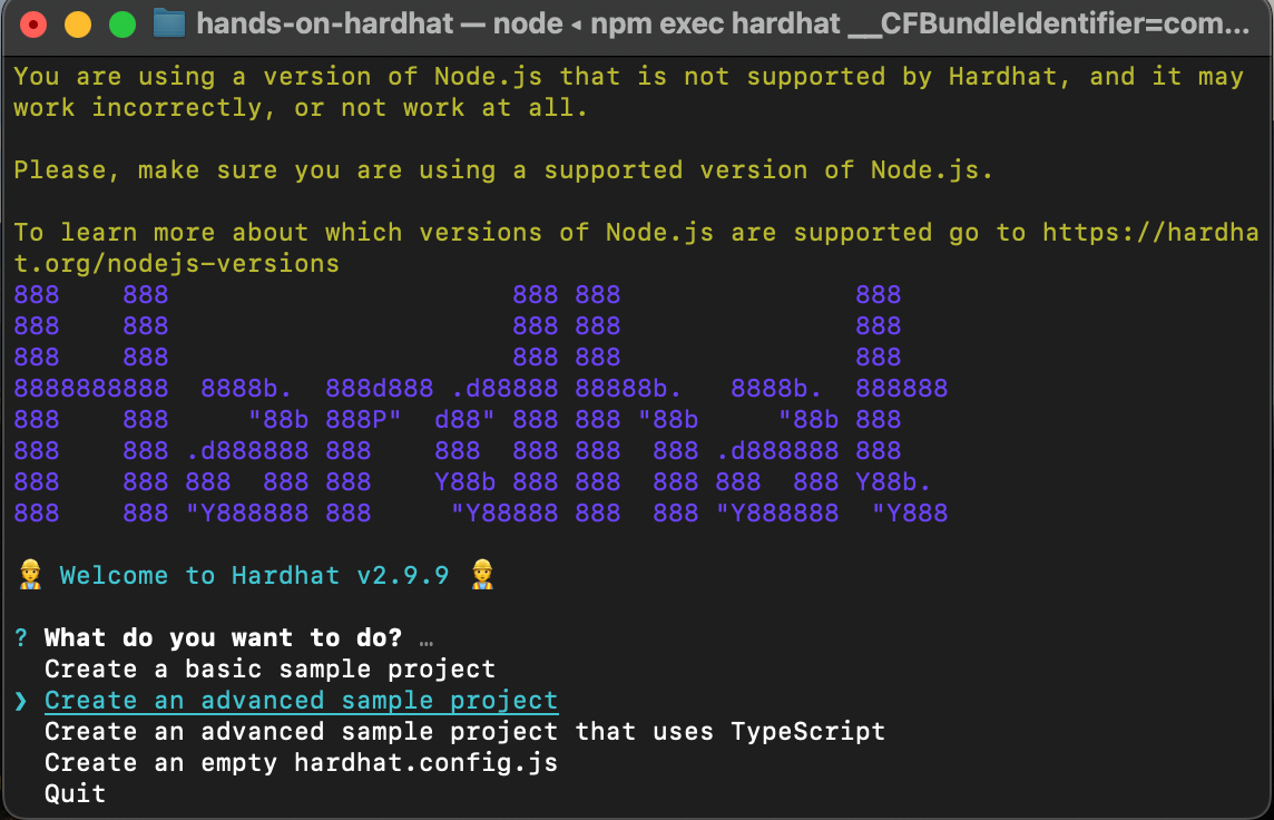 Hands-On Hardhat — Setting up Environment | by azattech | Web3 Magazine | Medium