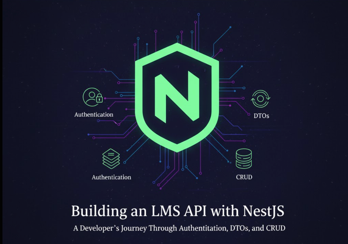 Building an LMS API with NestJS: A Developer’s Journey Through Authentication, DTOs, and CRUD ...