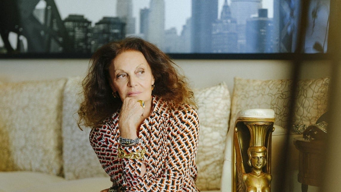 Diane Von Furstenburg — Contemporary Creatives | by Kit Foong | Medium