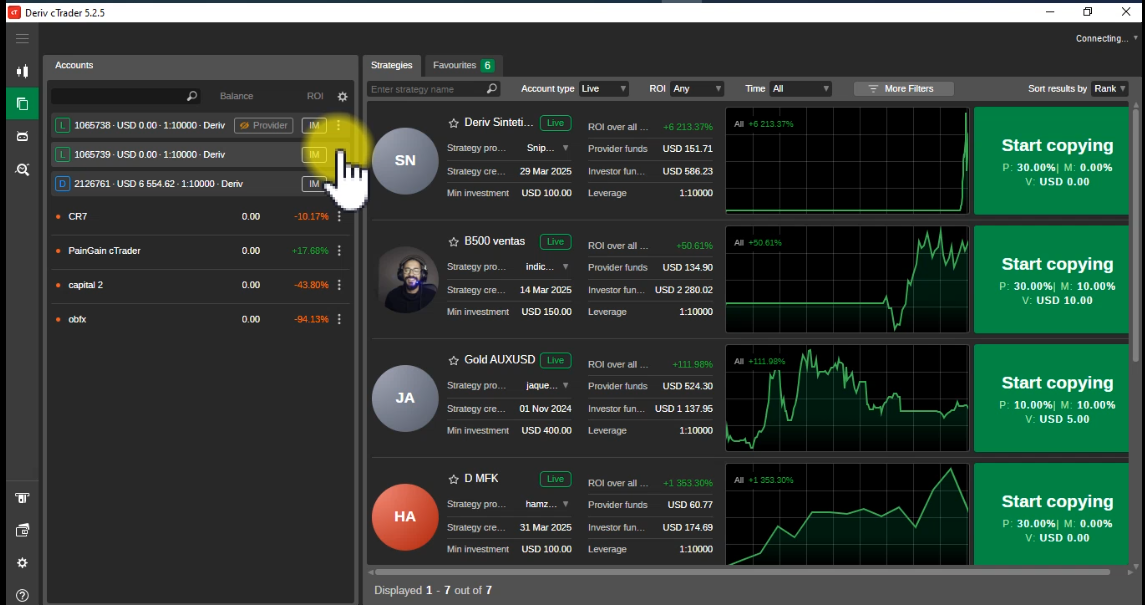How to Become a Strategy Provider on Deriv cTrader and make over 40% ...