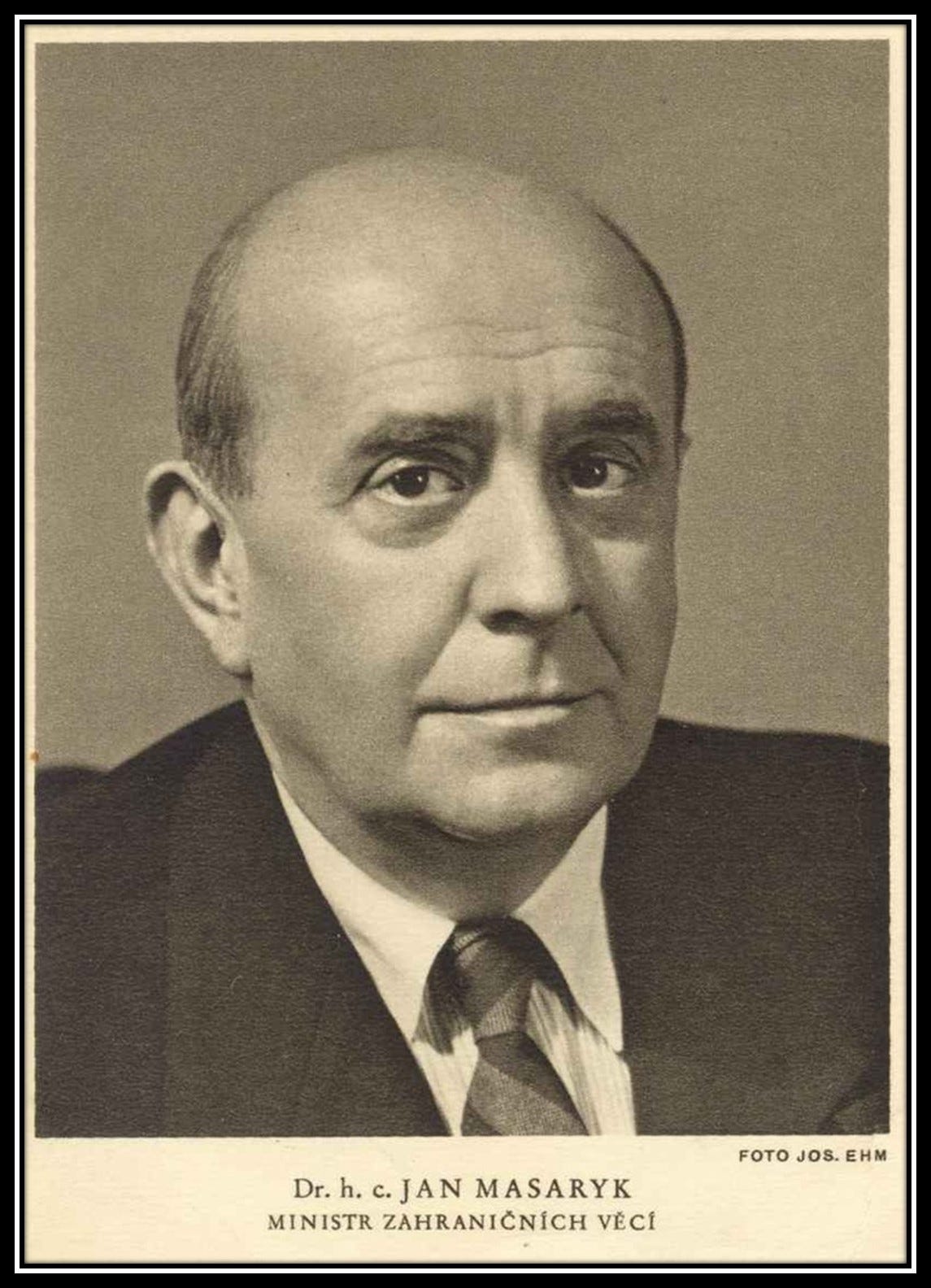 JAN MASARYK. Born in 1886, Jan Masaryk spent his… | by Justin Fiacconi ...