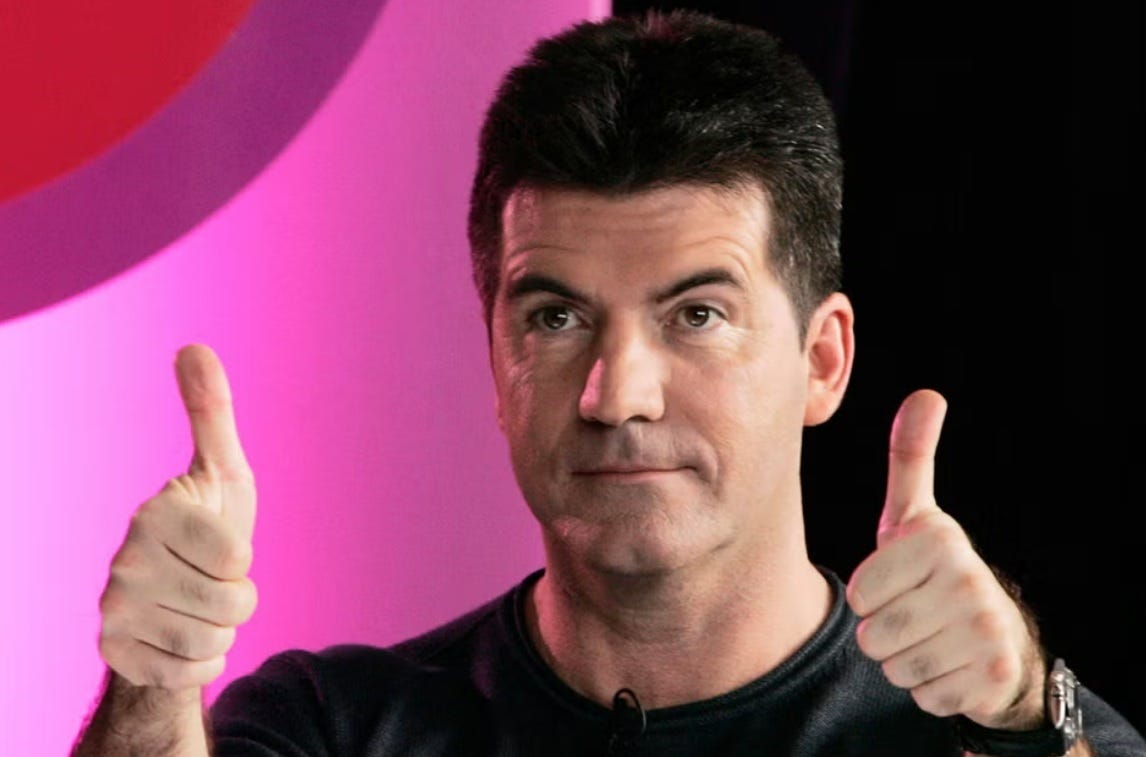 Simon Cowell Glimlach Gif Profile: Mark Hardy, Marketing Director For