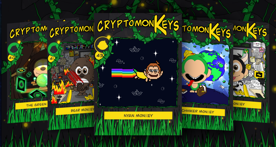 Freely Distributed BANANO-themed NFTs: cryptomonKeys Update #27 | by ...