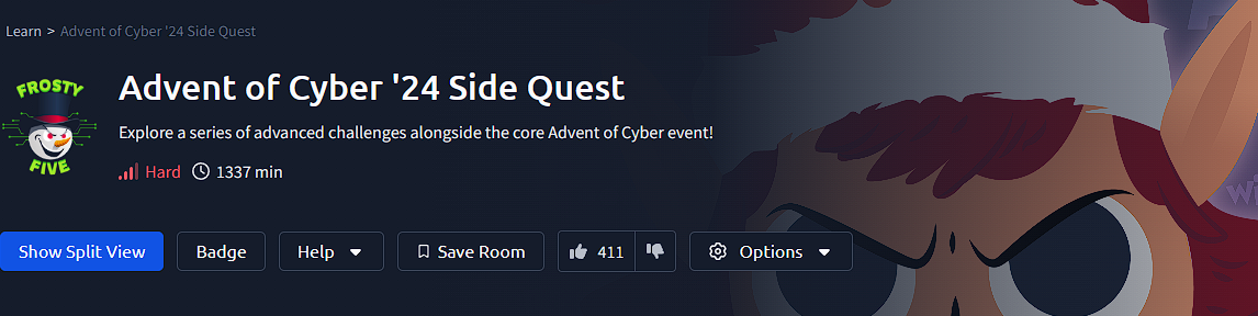 Advent of Cyber ’24 Side Quest {T1} — Tryhackme walkthrough - TRedEye ...
