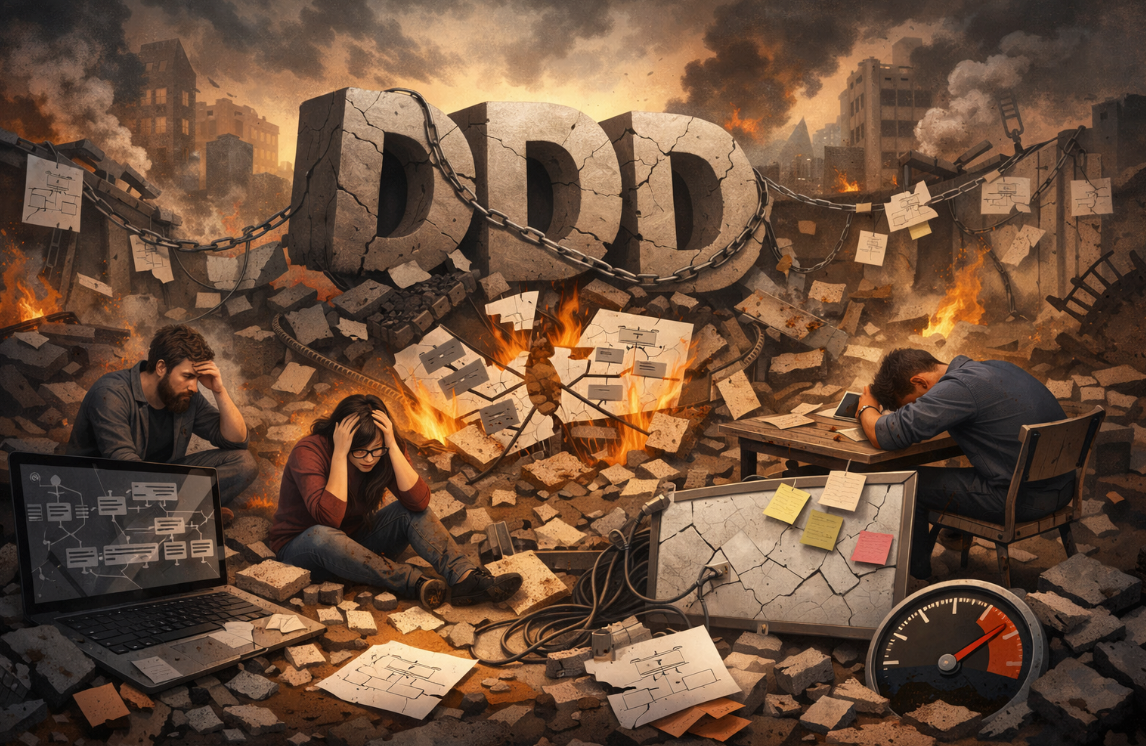 DDD Everywhere: How Domain-Driven Design Destroyed Our Team Velocity ...