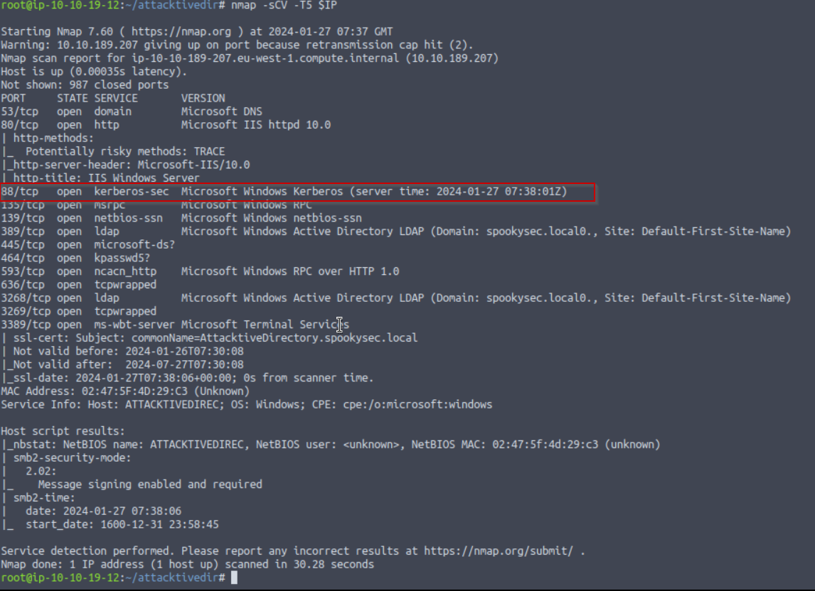 Attacktive Directory Writeup Tryhackme By Lostinthematrix Jan 2024 Medium