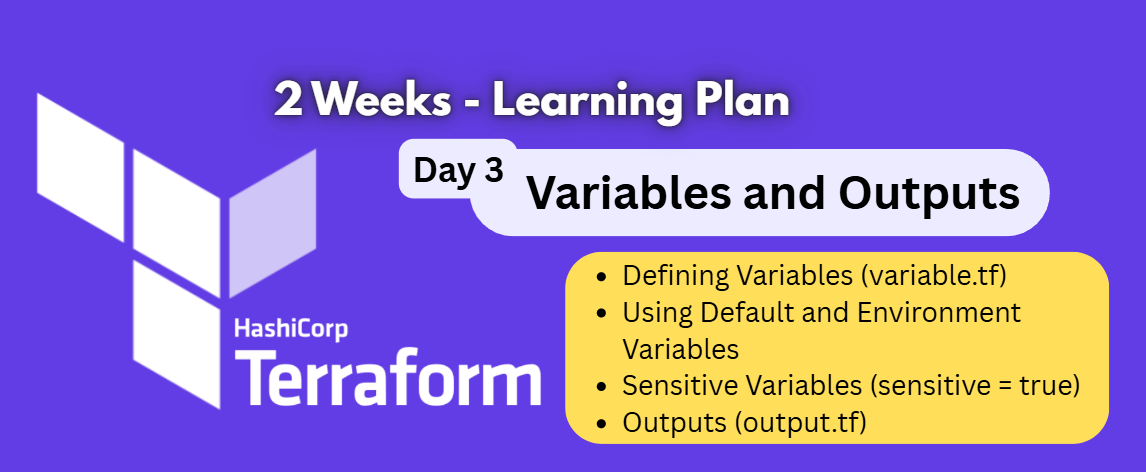 Variables and Outputs. Defining Variables (variable.tf) | by Devops Diaries | Medium
