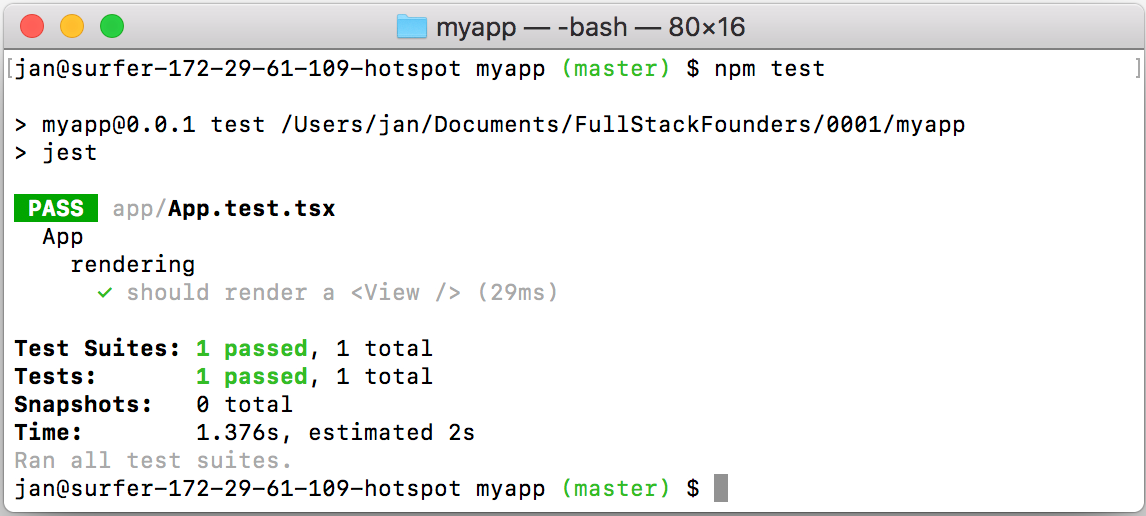 3 Easy Steps To Set Up React Native With Typescript Jest And Enzyme By Jan Hesters Medium